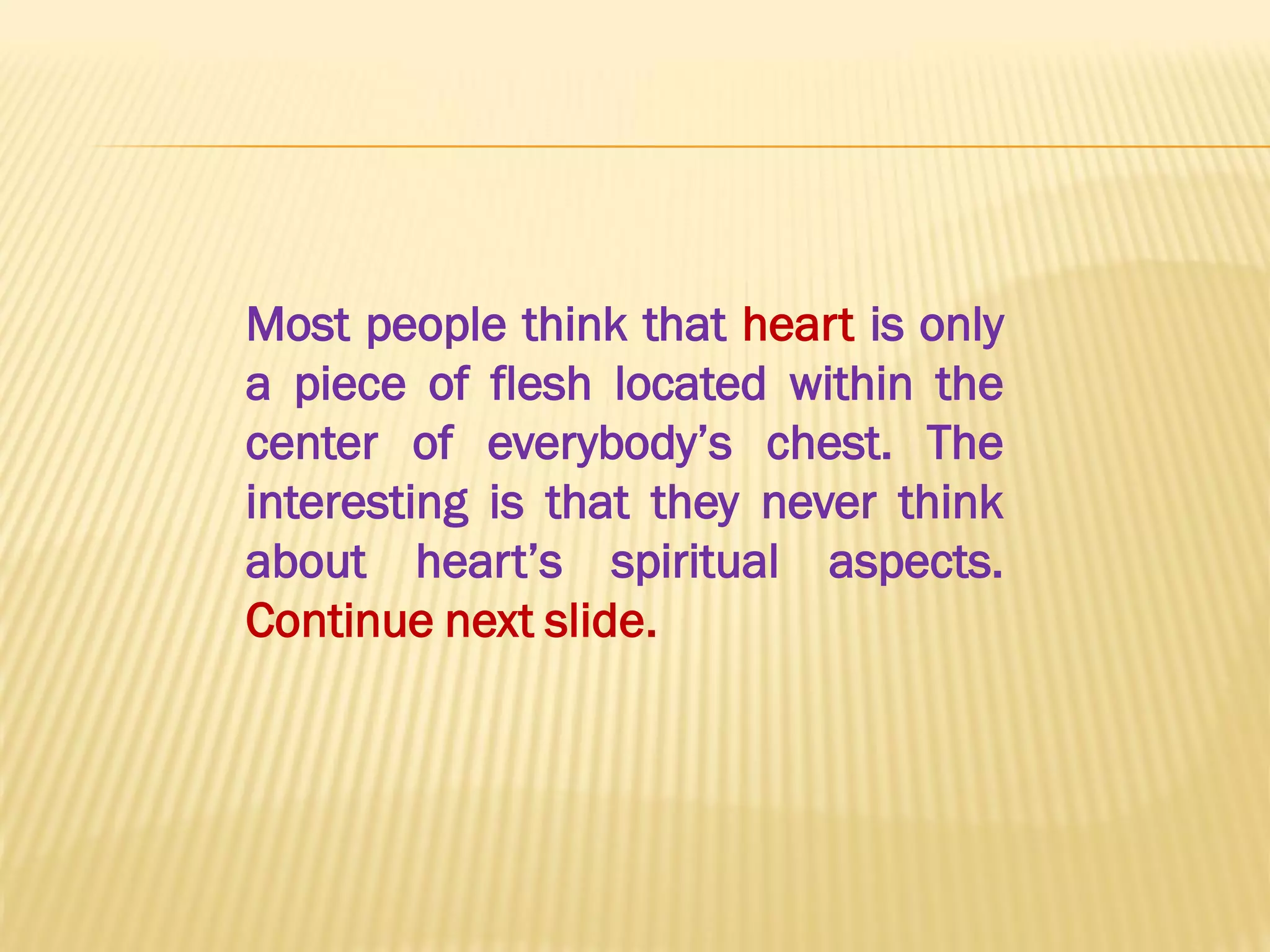 Spiritual heart | PDF