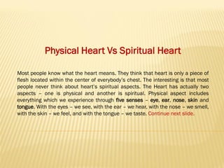 Spiritual heart | PDF