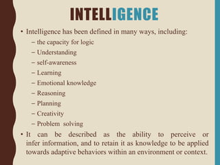 Spiritual intelligence | PPTX