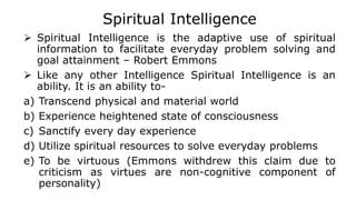 Spiritual Intelligence | PPTX