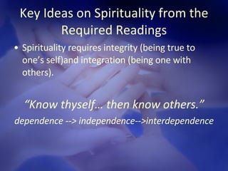 Spirituality: Beyond Religion | PPT | Spirituality | Religion ...