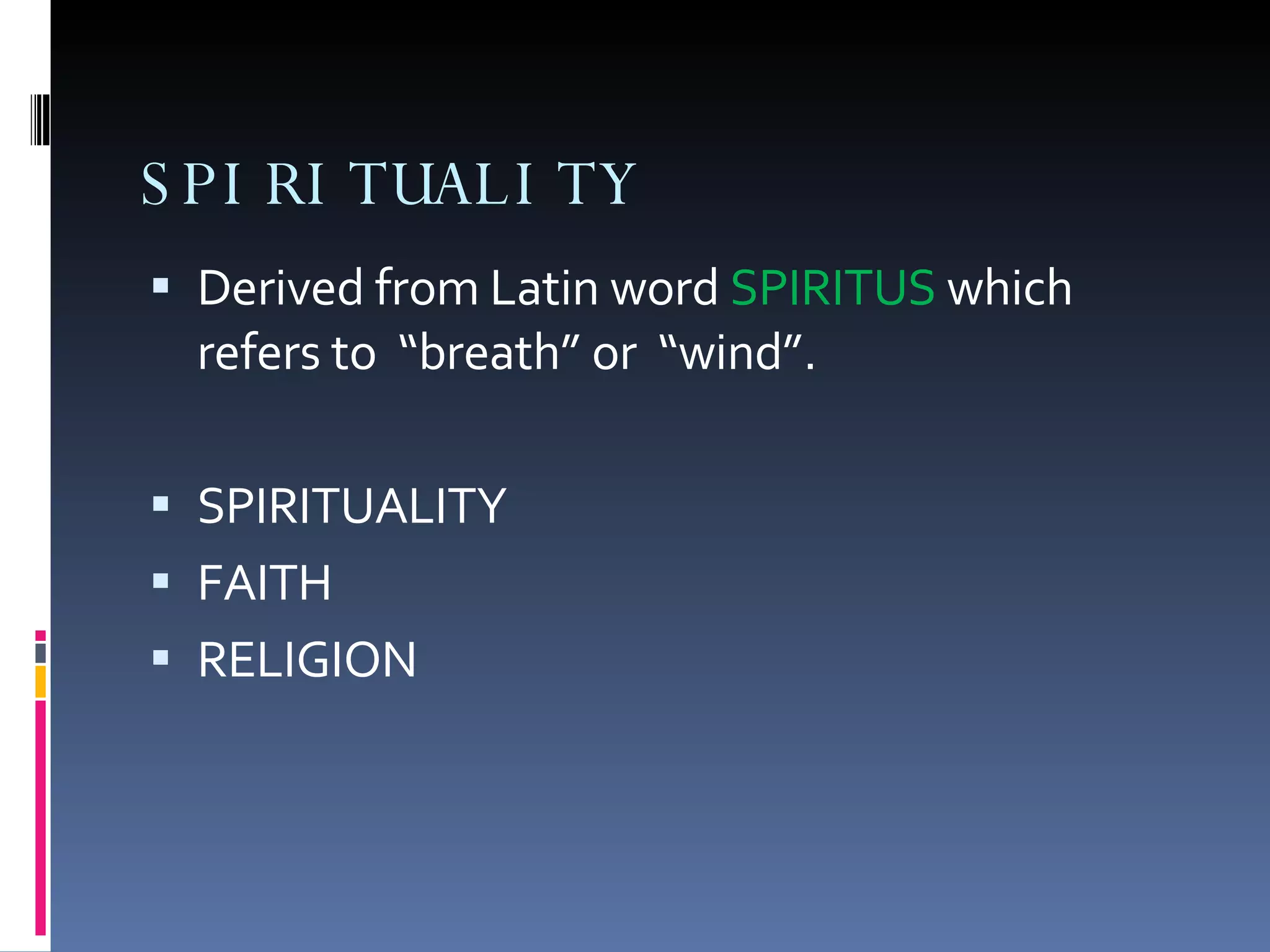 Spirituality | PPT