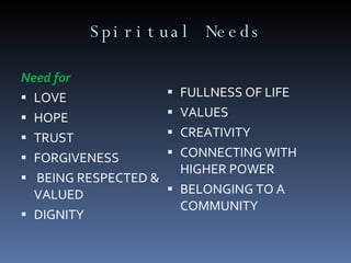 Spirituality | PPT