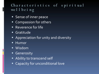 Spirituality | PPT