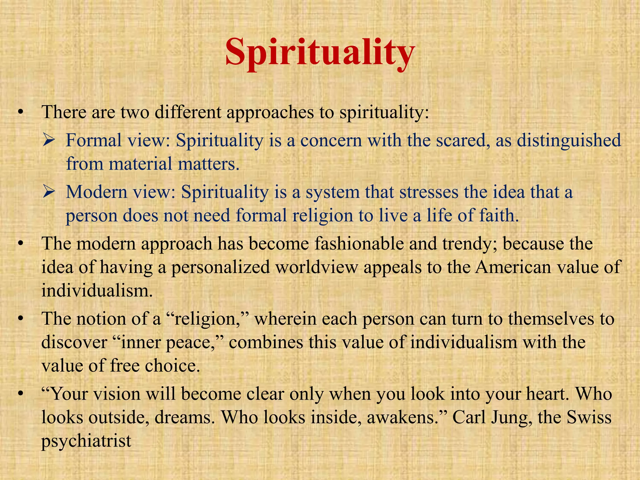 Spirituality | PPTX