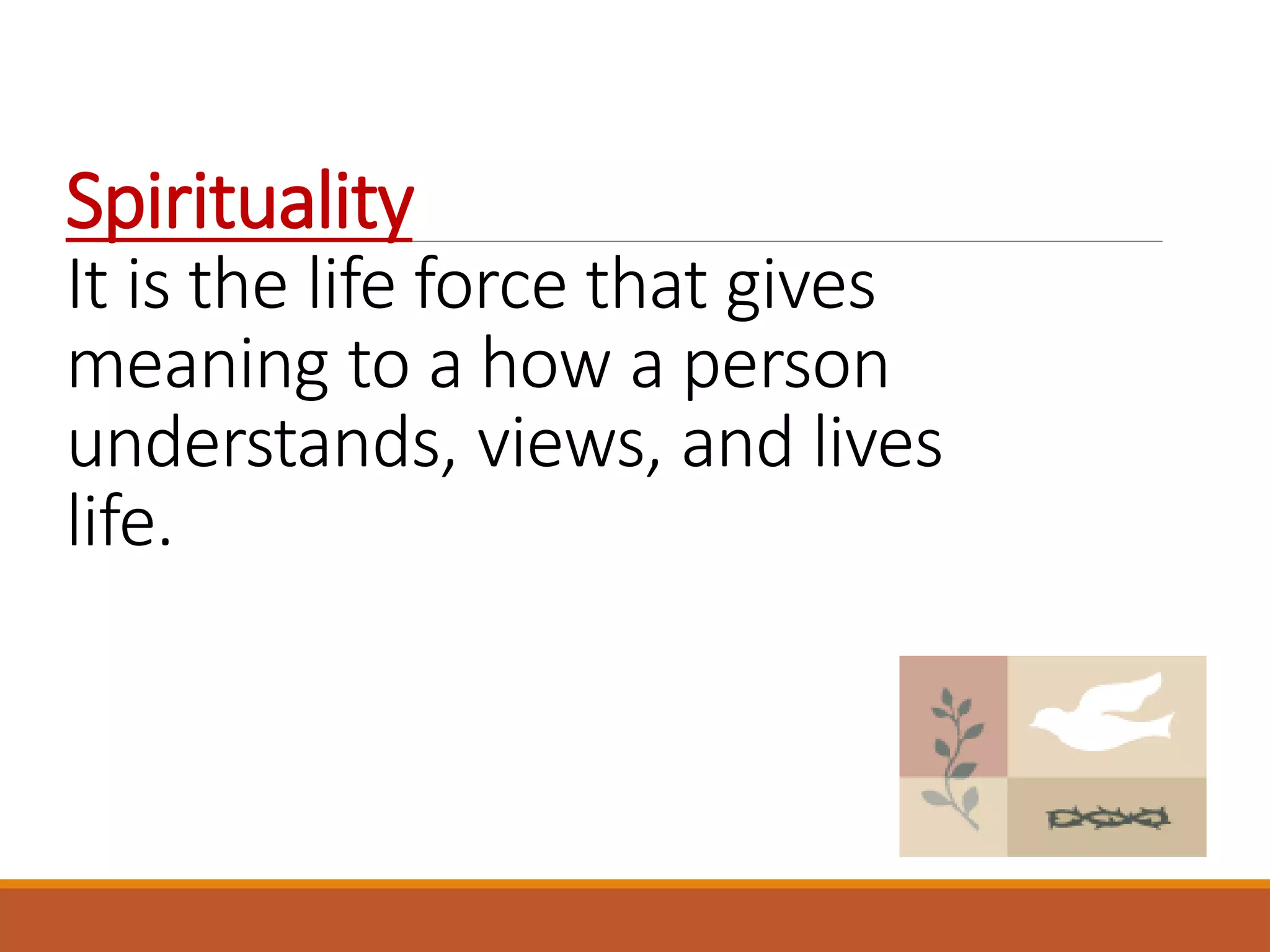 Spirituality and its application in nursing practice | PDF