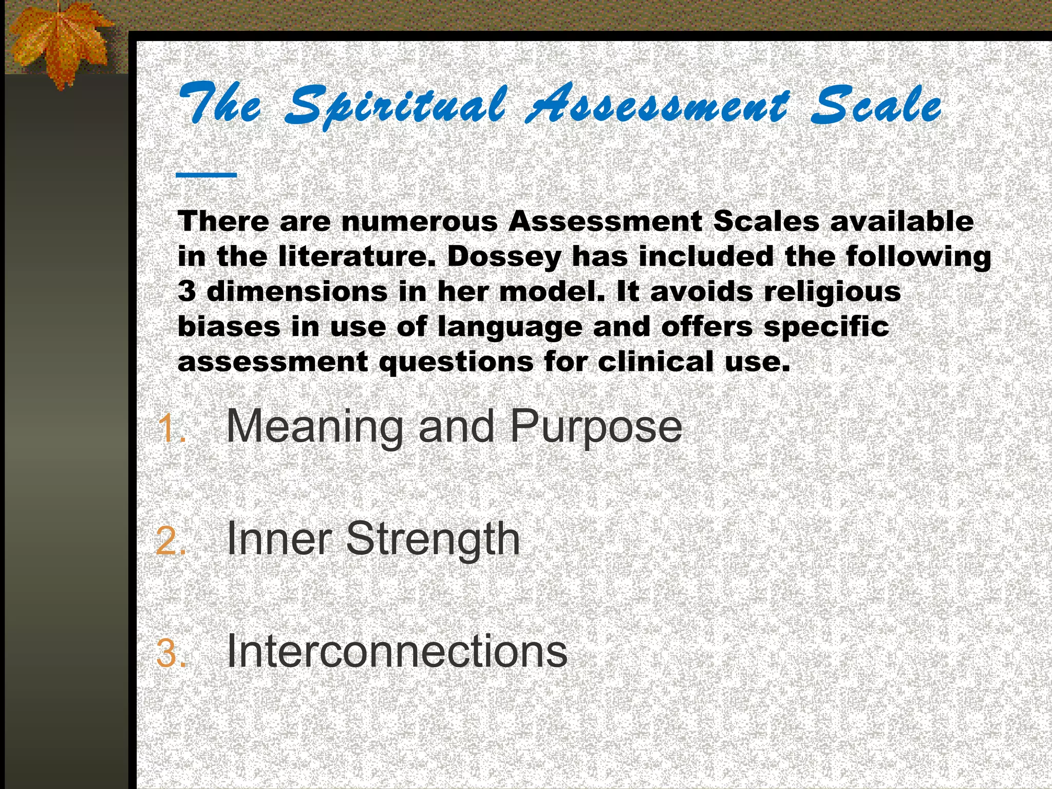 Spirituality in nursing | PPT