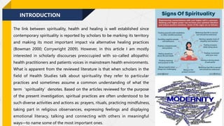 SPIRITUALITY & MODERNITY:- GIVE RISE TO MINDFULNESS, WELLBEING & GROWTH ...