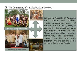 Spirituality of religious life | PPTX