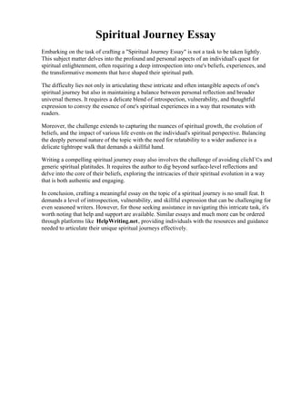 Spiritual Journey Essay.pdf