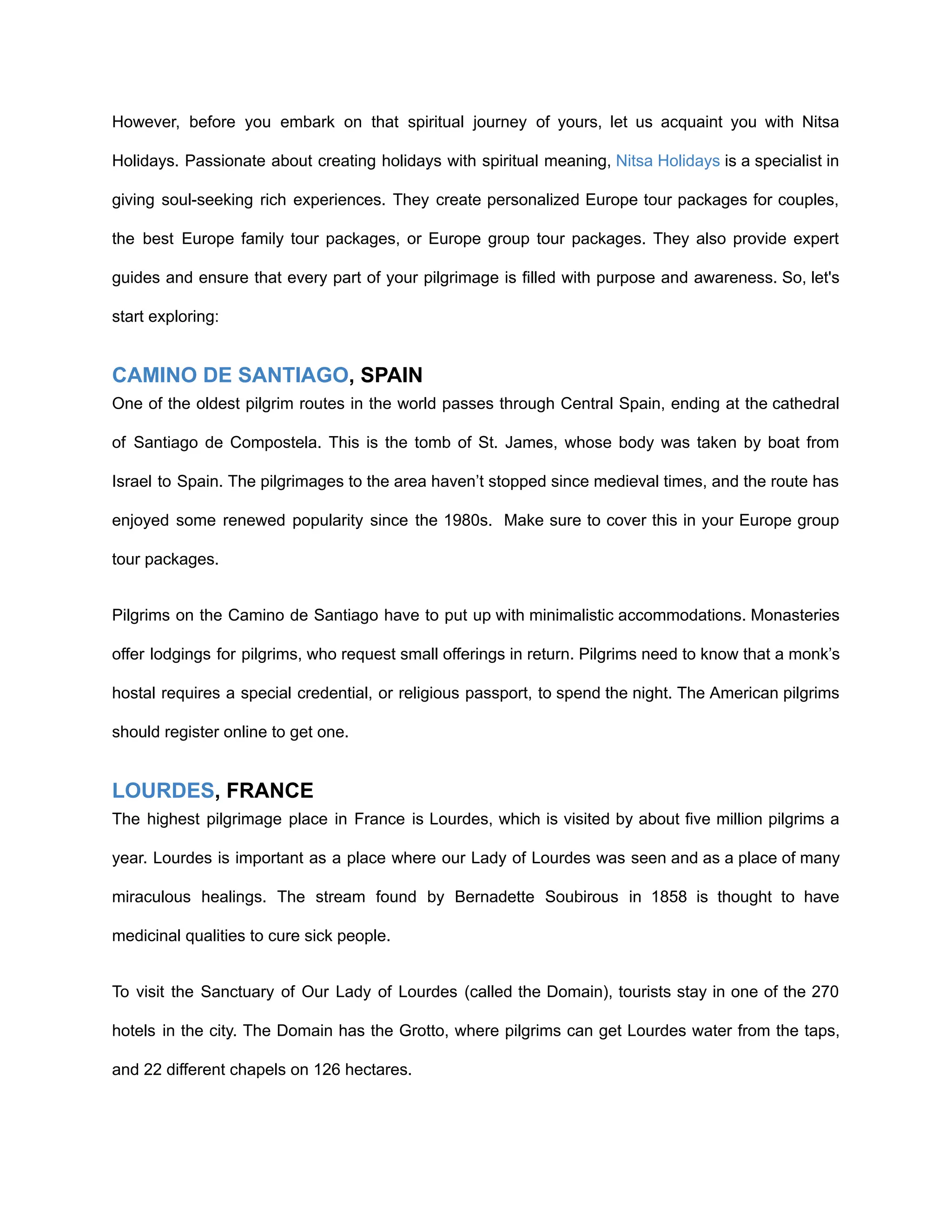 Spiritual Journeys_ Pilgrimage Sites and Religious Heritage in Europe ...