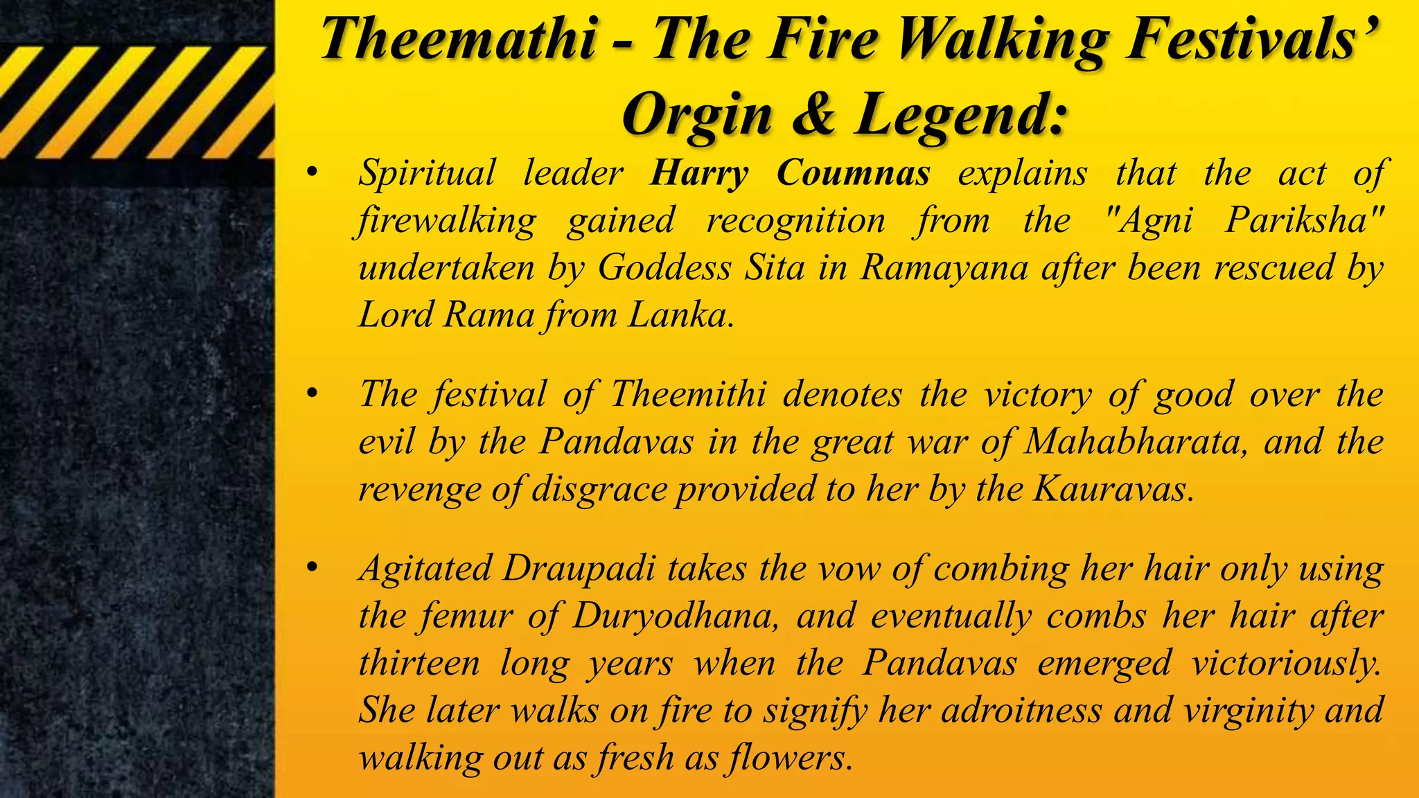 Spiritual Leader Harry Coumnas Unveils the Significance of Fire Walking ...