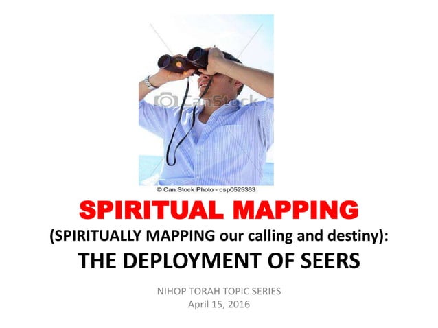Spiritual mapping | PPT