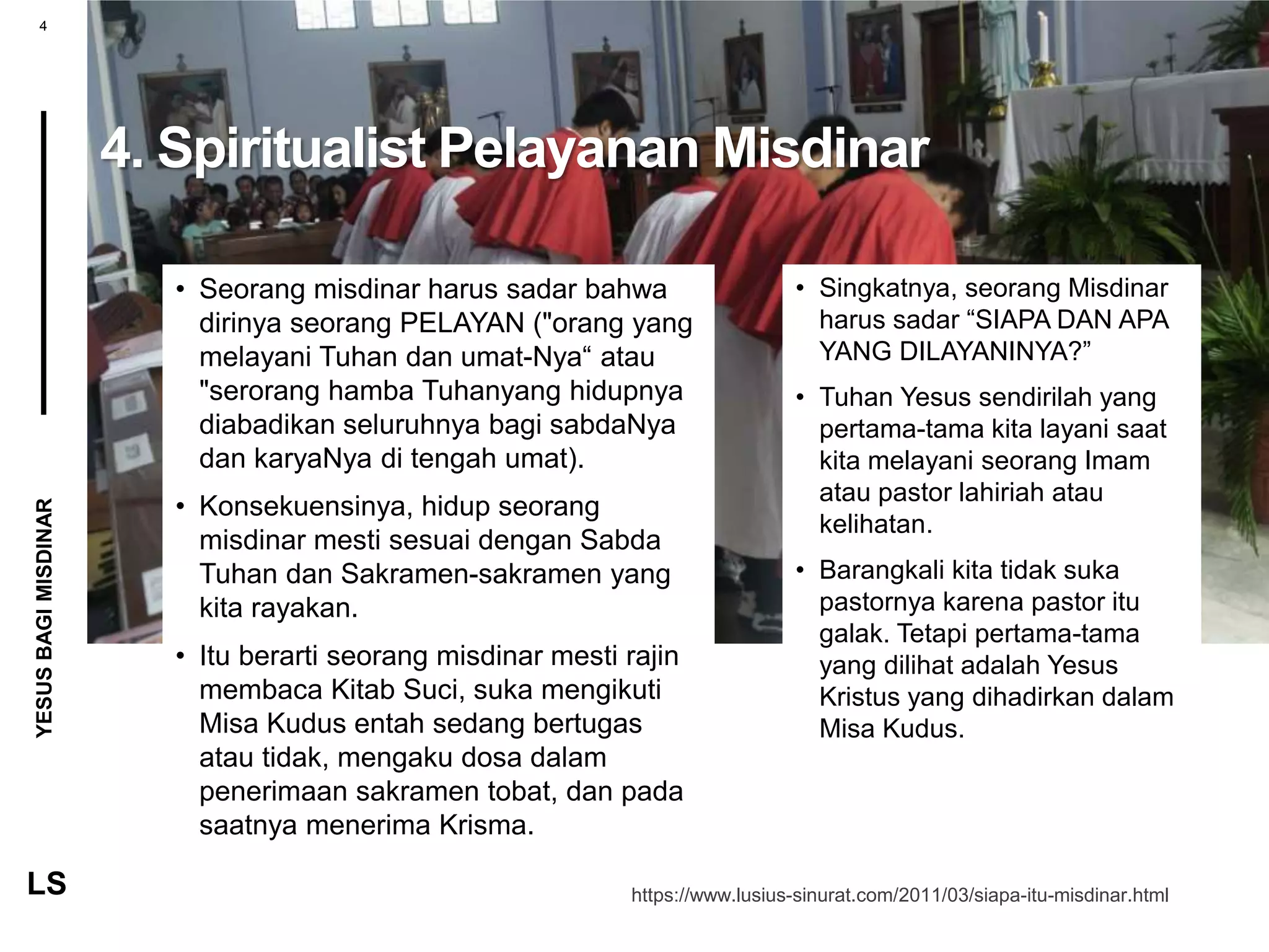Spiritualitas Misdinar | PPTX