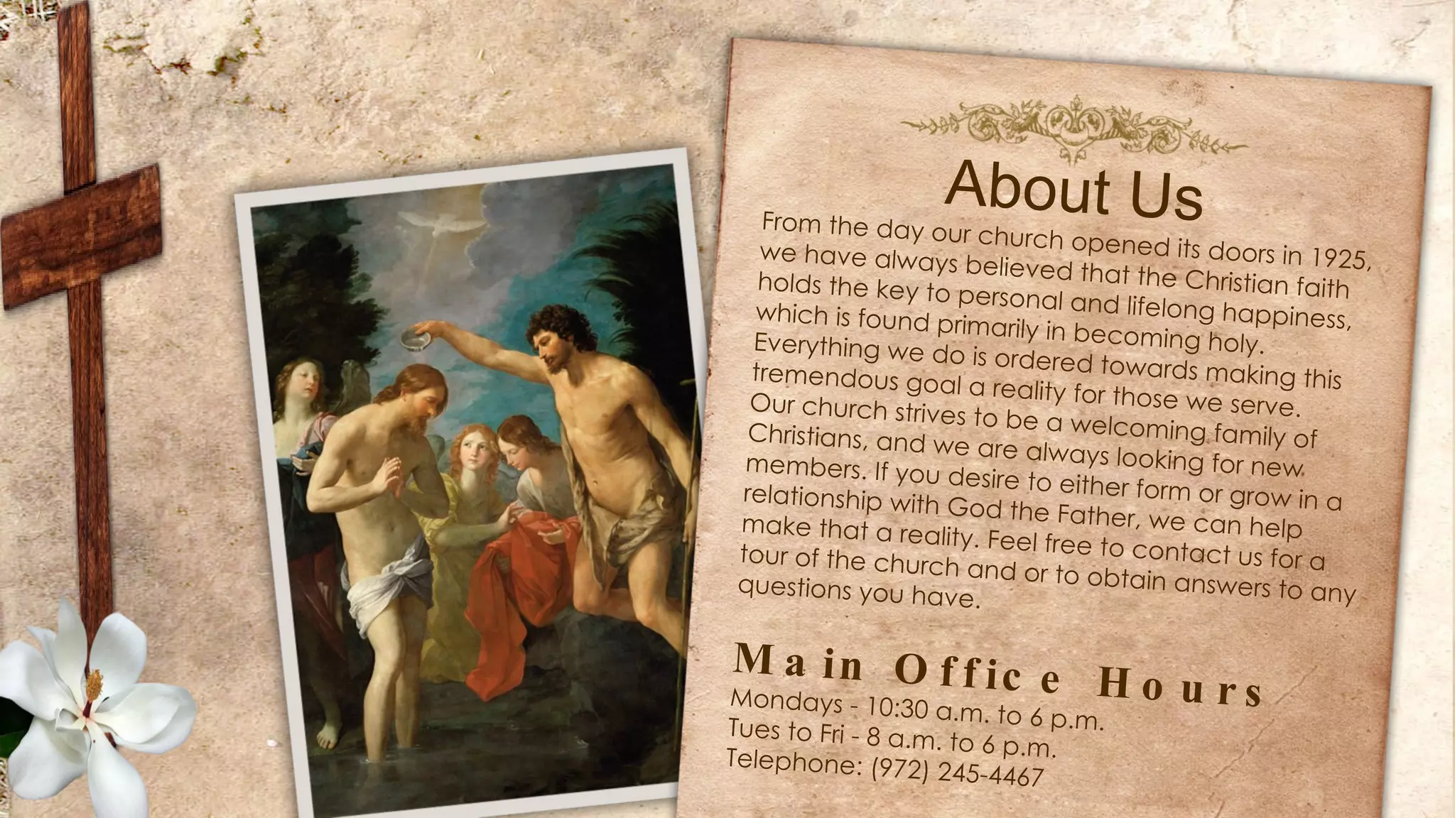 Traditional Spiritual PPT Template | PPT | Religious (Music and Audio ...