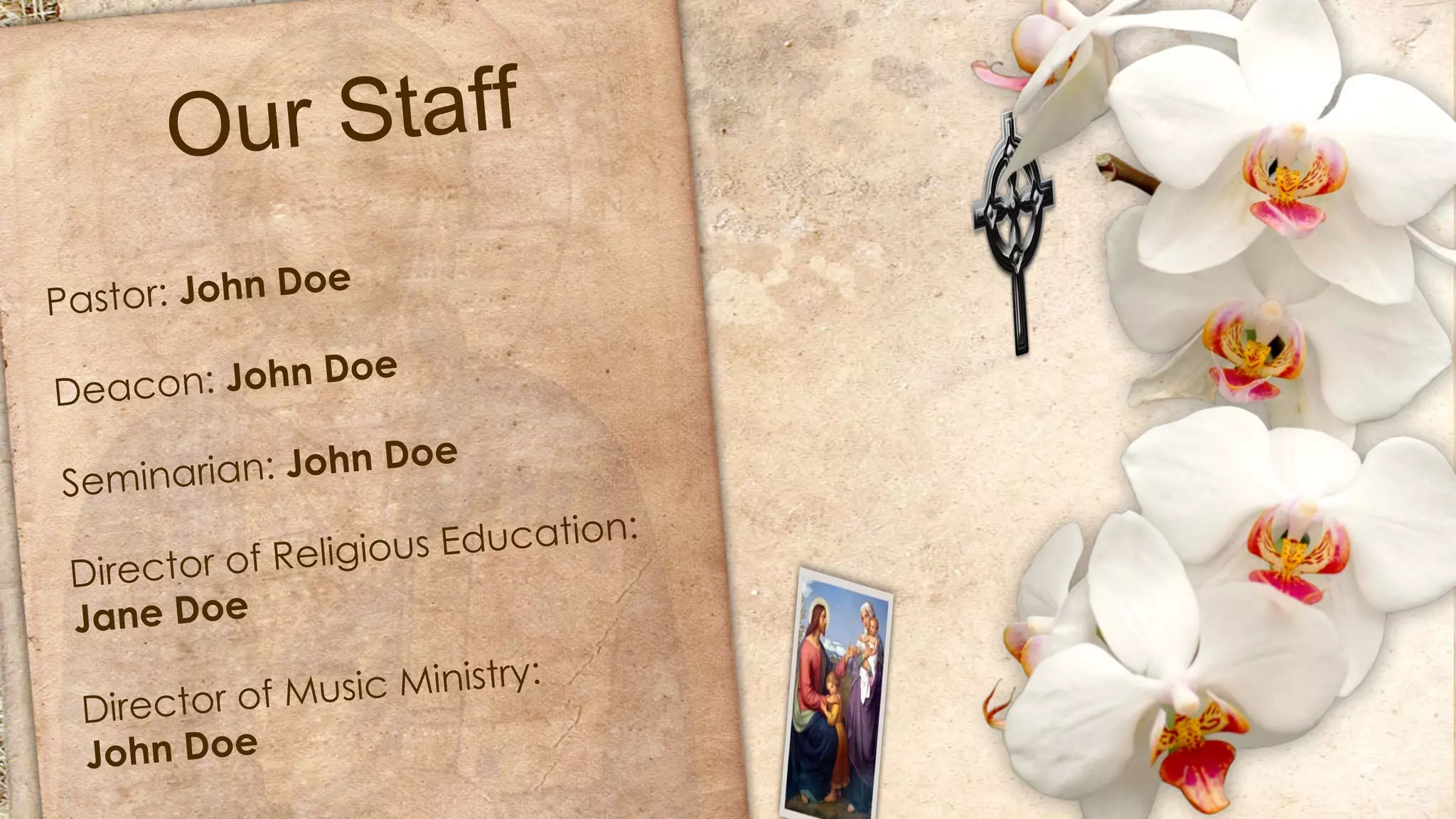 Traditional Spiritual PPT Template | PPT | Religious (Music and Audio ...