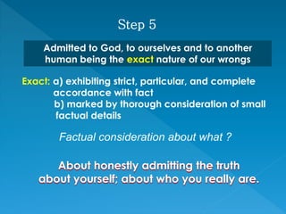 Spiritual Principles of the 12 Steps Slide Show | PPT