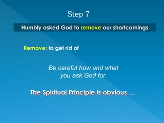 Spiritual Principles of the 12 Steps Slide Show | PPT