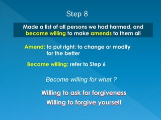 Spiritual Principles of the 12 Steps Slide Show | PPT