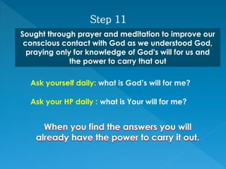 Spiritual Principles of the 12 Steps Slide Show | PPT