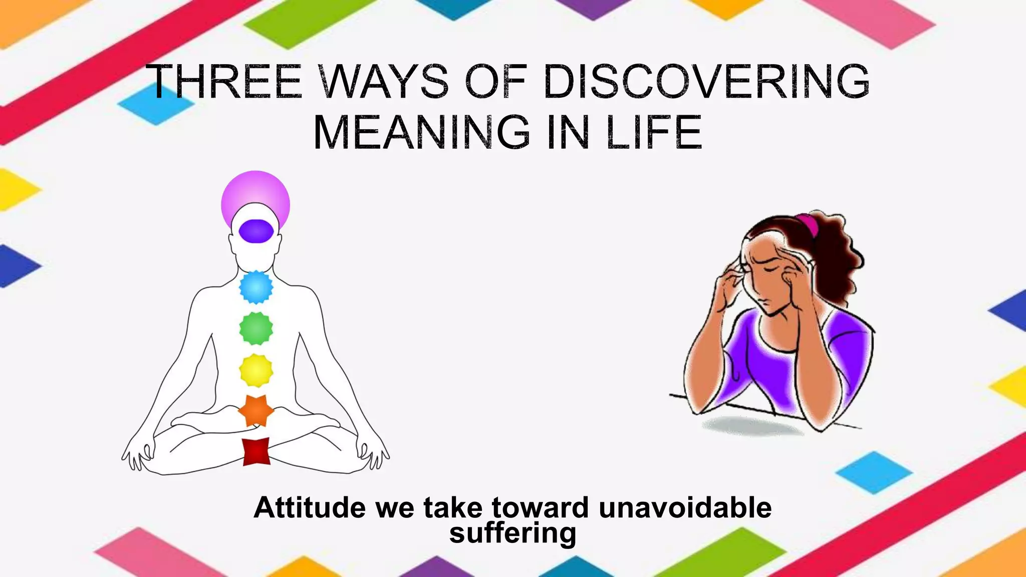 Spiritual self, Sources of Meaning According to Viktor Frankl | PPTX