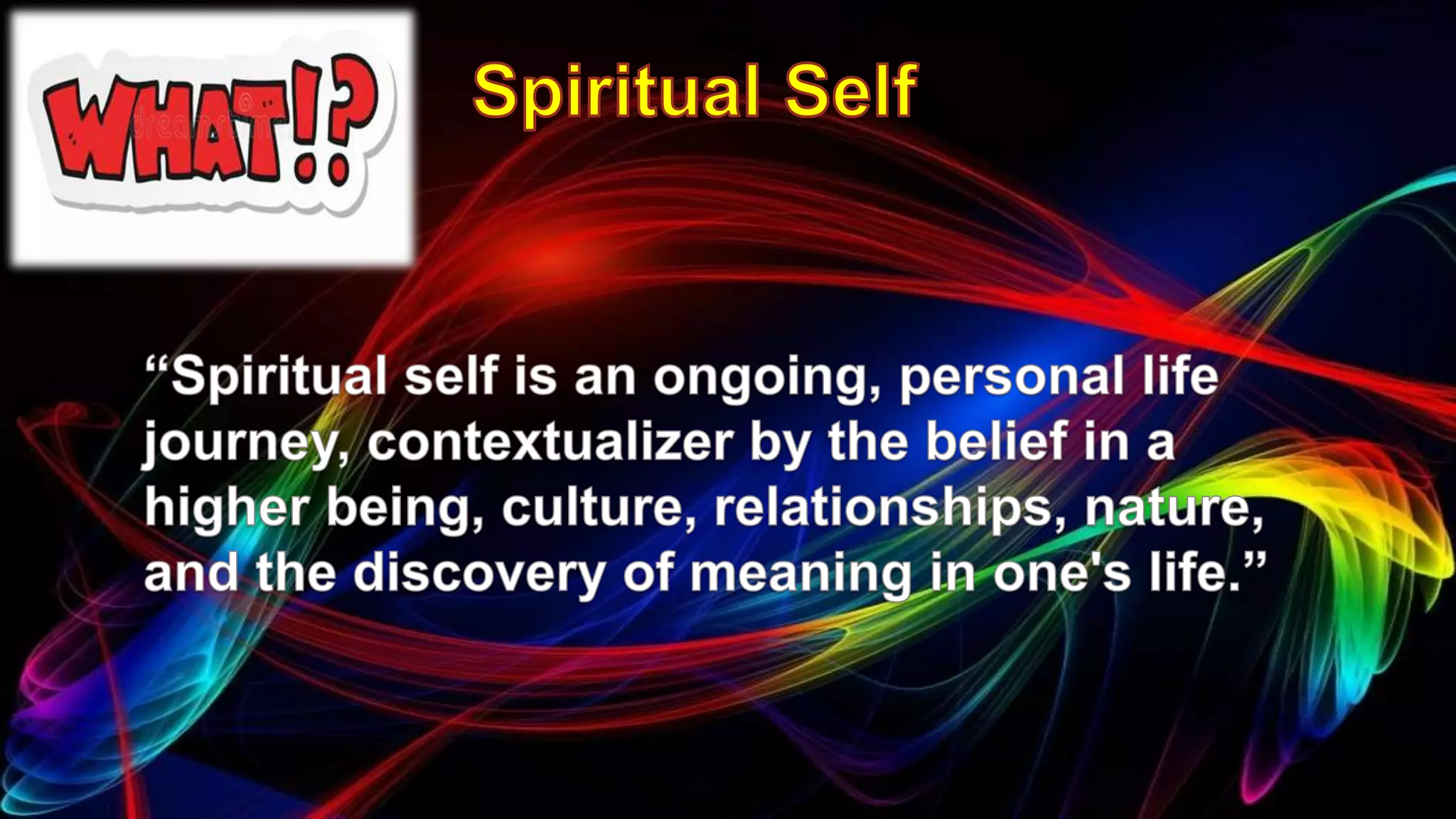 Spiritual self, Sources of Meaning According to Viktor Frankl | PPTX