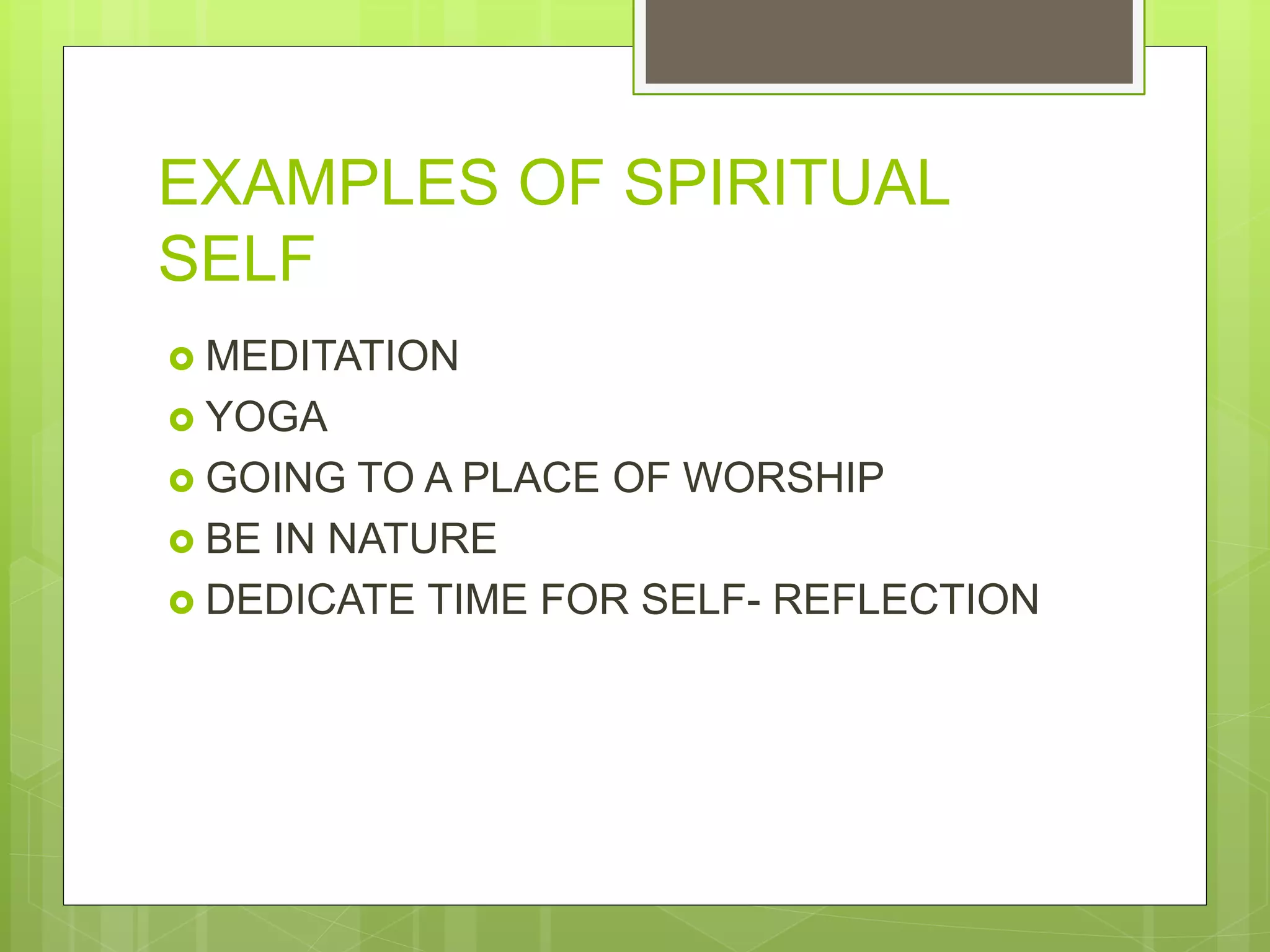 SPIRITUAL SELF ELEC.pptx