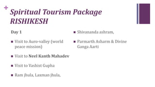 Spiritual tourism | PPTX