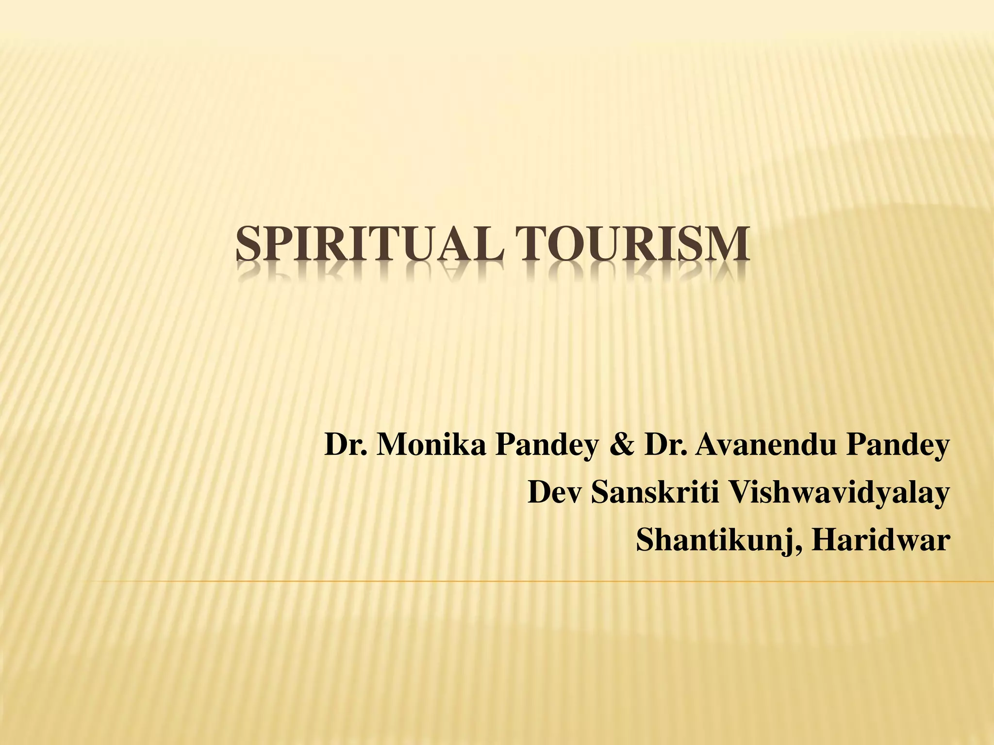 Spiritual tourism | PDF