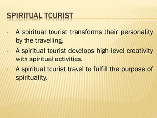 Spiritual tourism | PDF