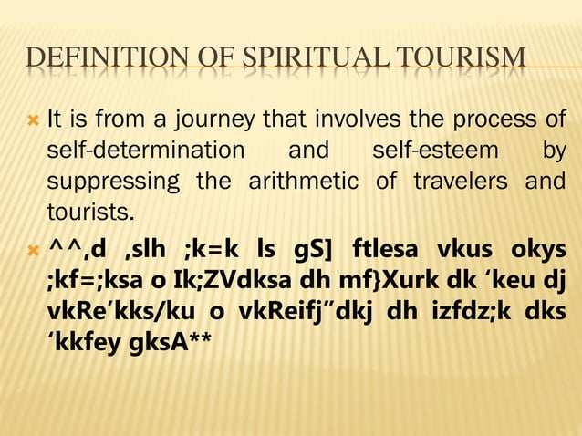 Spiritual tourism | PDF