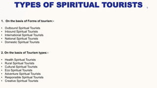 Spiritual Tourist (Model and Types).pptx