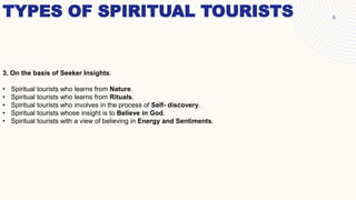 Spiritual Tourist (Model and Types).pptx
