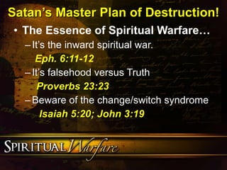 Spiritual Warfare 1 | PPT