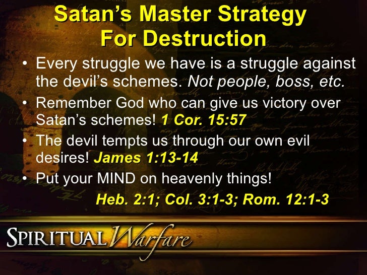 ONE OF SATAN’S SPECIALTIES: THE SIN OF TALE-BEARING!