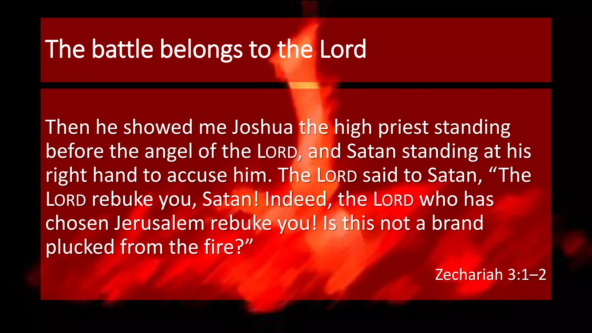 Spiritual Warfare 2 Topical Teaching | PPTX