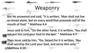 Spiritual Warfare 2 Topical Teaching | PPTX
