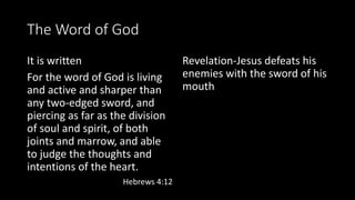 Spiritual Warfare 2 Topical Teaching | PPTX