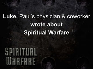 Spiritual Warfare Introduction | PPTX