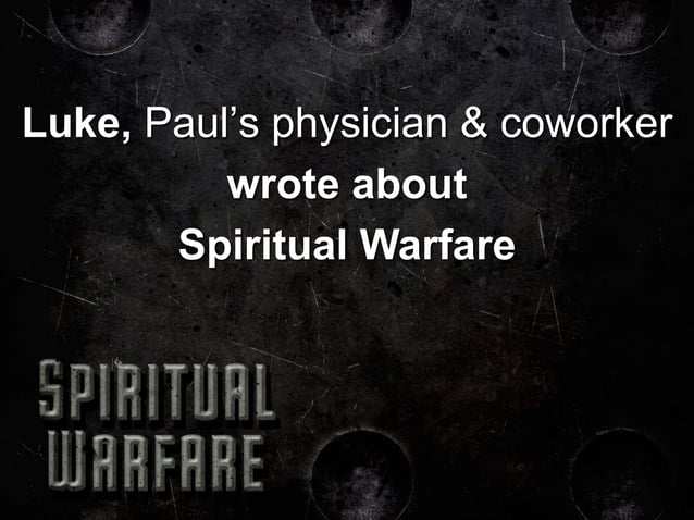 Spiritual Warfare Introduction | PPTX | Christianity | Religion ...