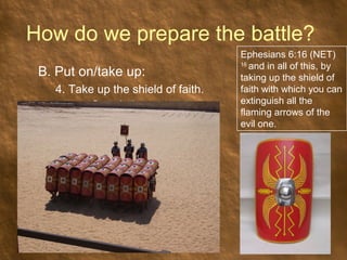 Prepare For Battle: Spiritual Warfare (Part III) | PPT