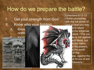 Prepare For Battle: Spiritual Warfare (Part III) | PPT