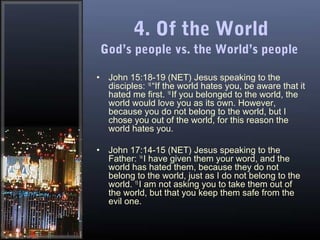 Spiritual Warfare: Rescue From Worldliness (Part IV) | PPT ...