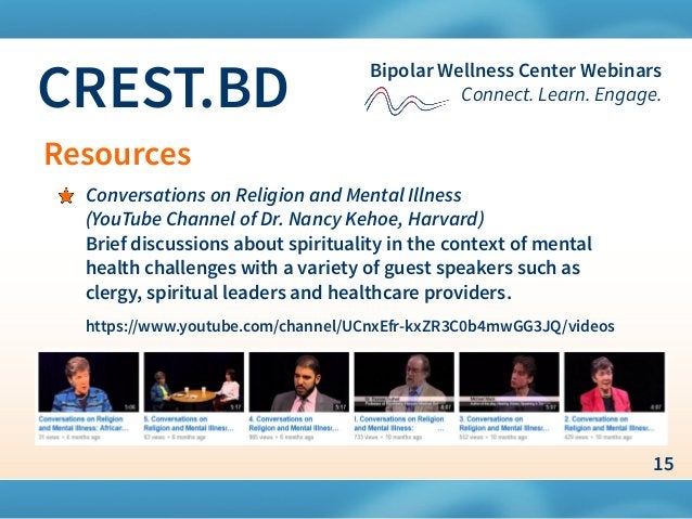 CREST.BD Spirituality & Bipolar Disorder Slides | PPT