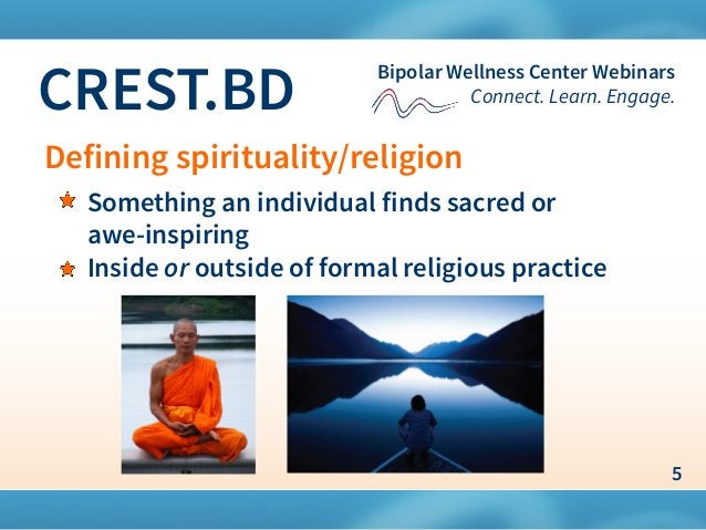 CREST.BD Spirituality & Bipolar Disorder Slides | PPT
