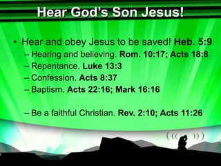 Spiritual Wellness How Well Do You Hear? | PPT