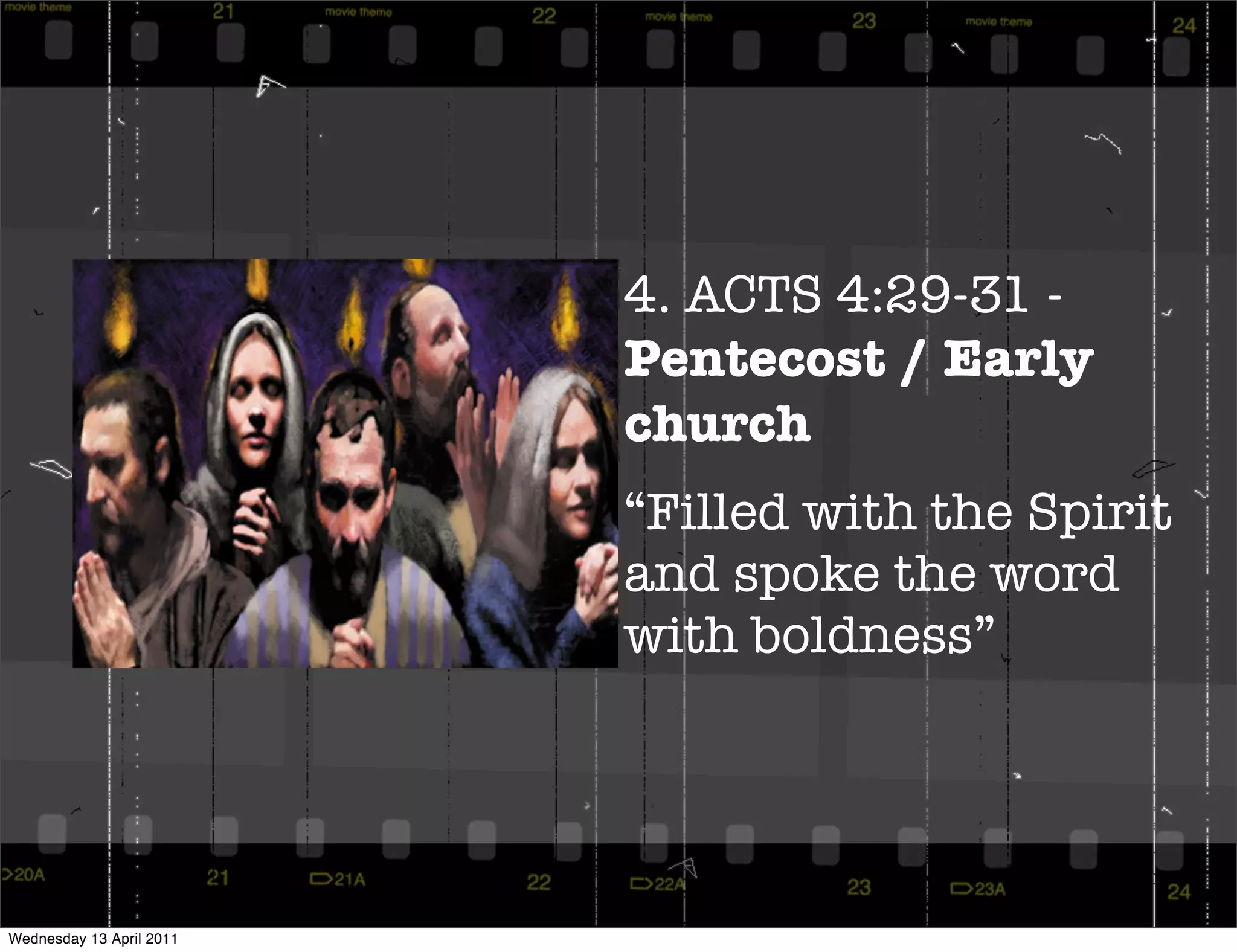 Tent of Meeting: The Effect of Spirit & Word | PPT