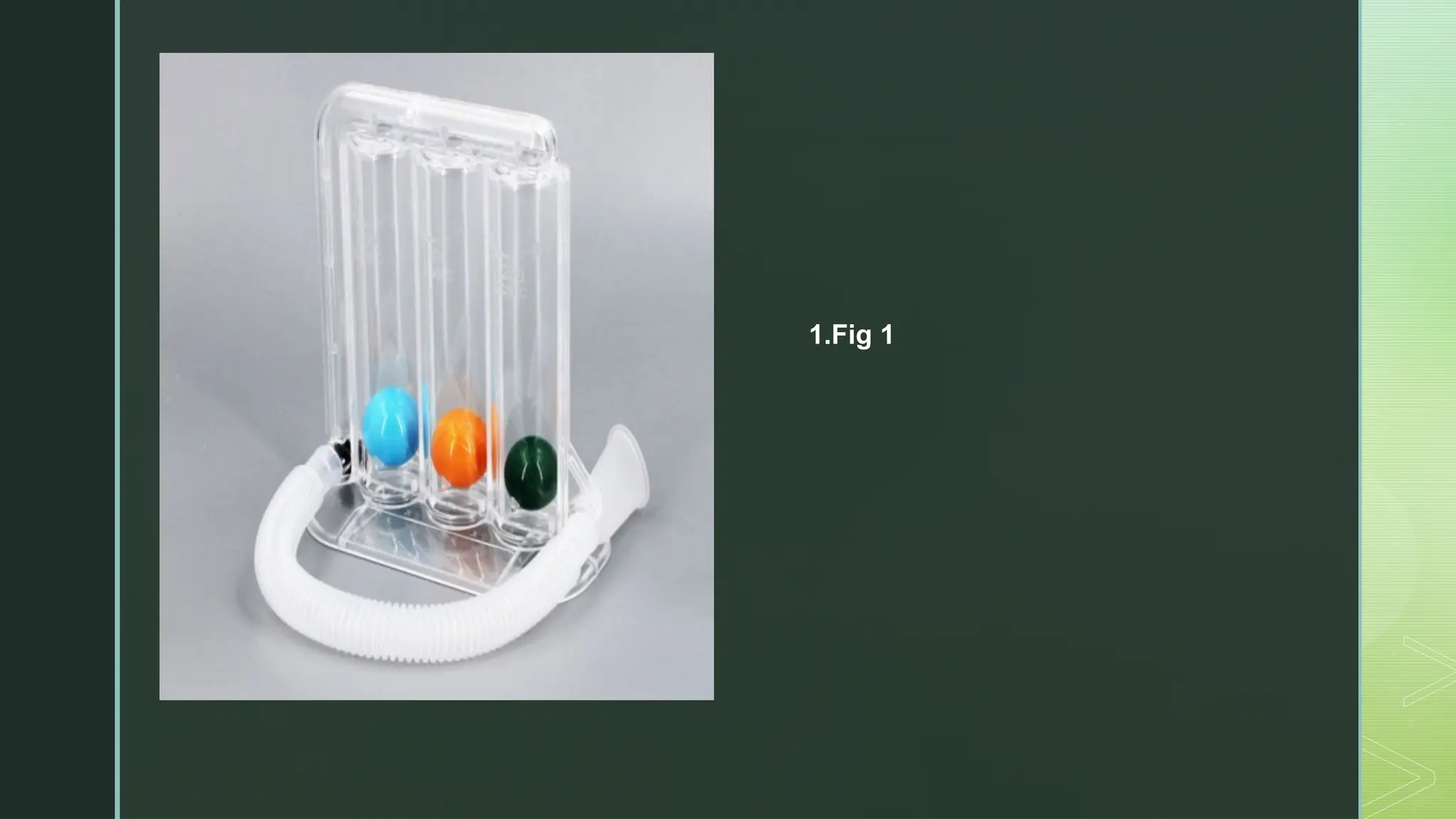 Incentive spirometer and description of use | PPTX