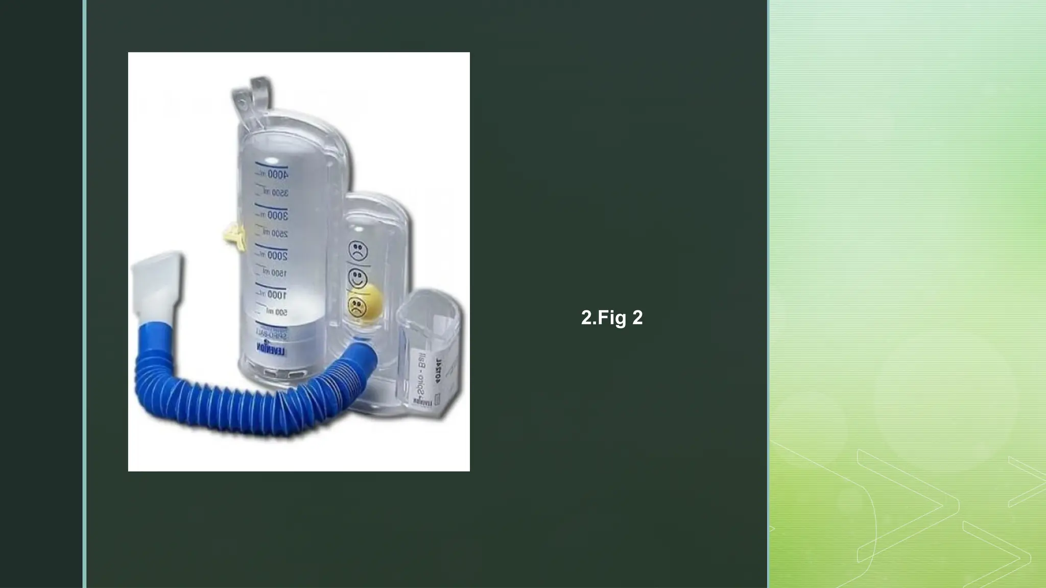 Incentive spirometer and description of use | PPTX