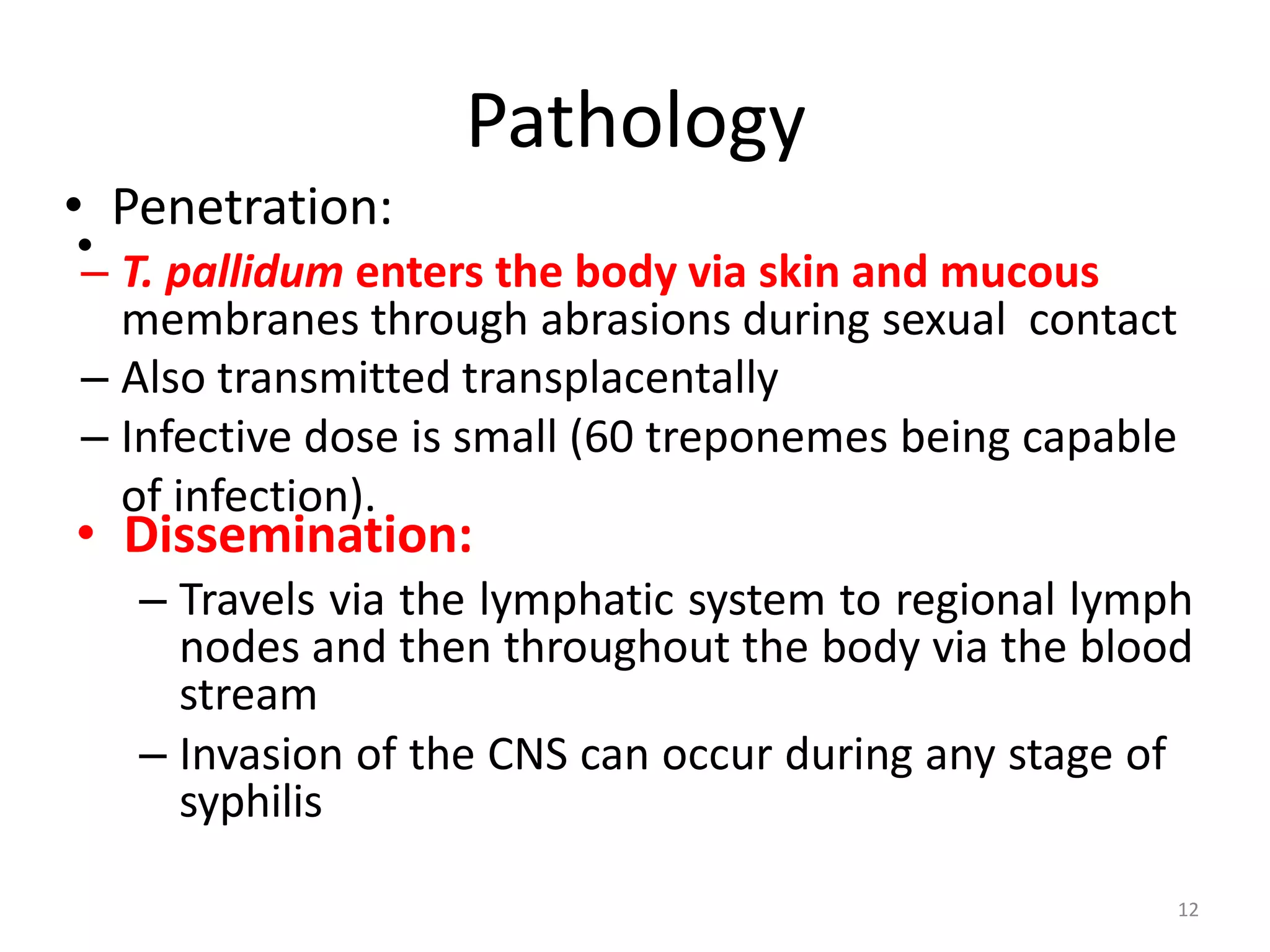 Treponema pallidum | PPTX